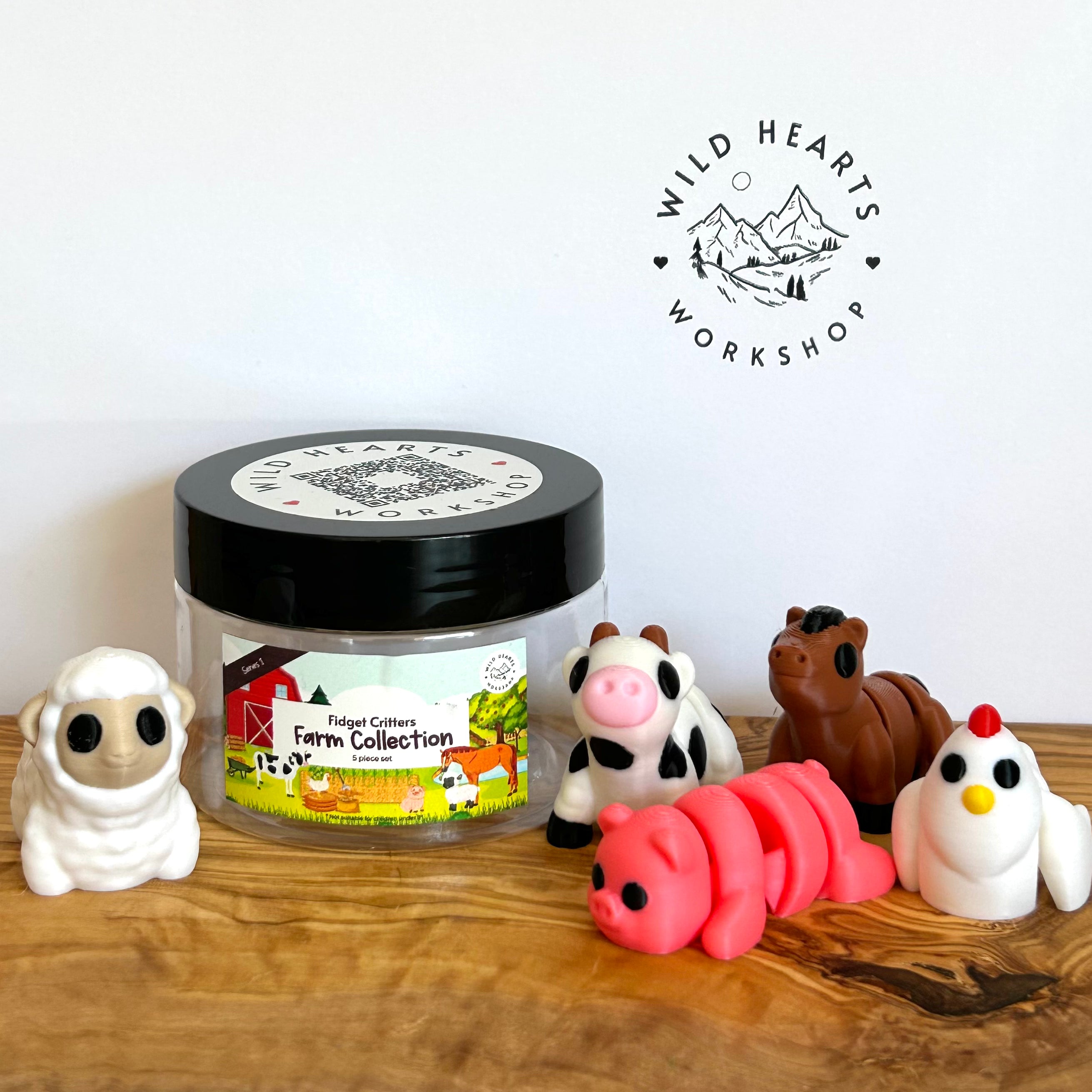 Farm Collection - Fidget Critters – Wild Hearts Workshop